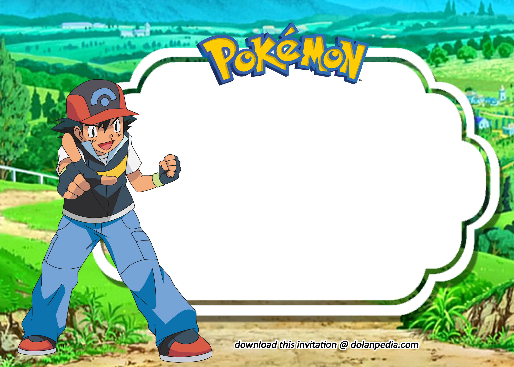 Pokemon Template Printable